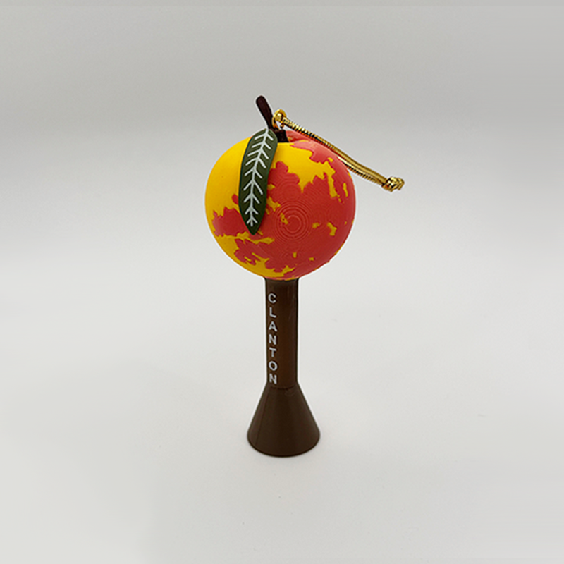 Clanton Peach Water Tower Ornament – Fanciful Designs